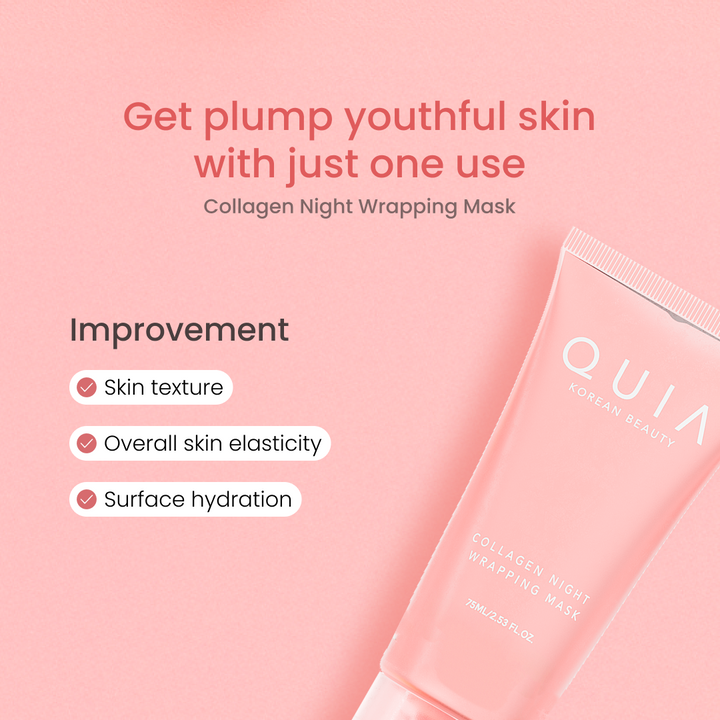 Collagen Night Wrapping Mask – Quia Korean Skincare