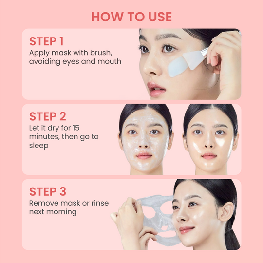 Collagen Night Wrapping Mask – Quia Korean Skincare